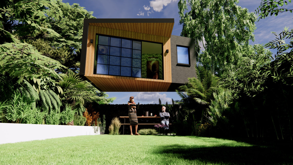 World’s First Gravity-Defying Garden Rooms - Innovative Design