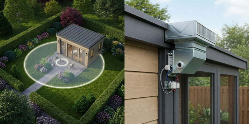 Unveiling World-First Garden Room With External Weather Control